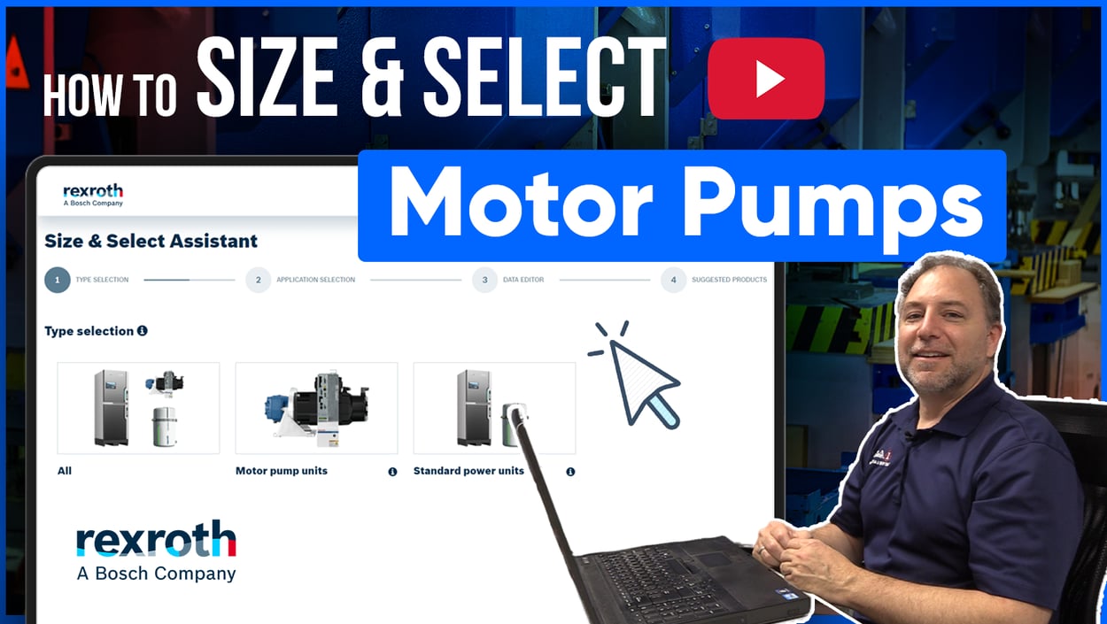 How to Size & Select Hydraulic Motor Pump Units Using Sytronix by Bosch ...